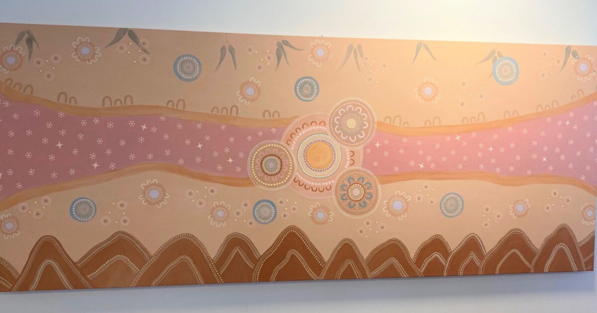 Local Darug and Darkinjung artist brings artistic magic… | BaptistCare